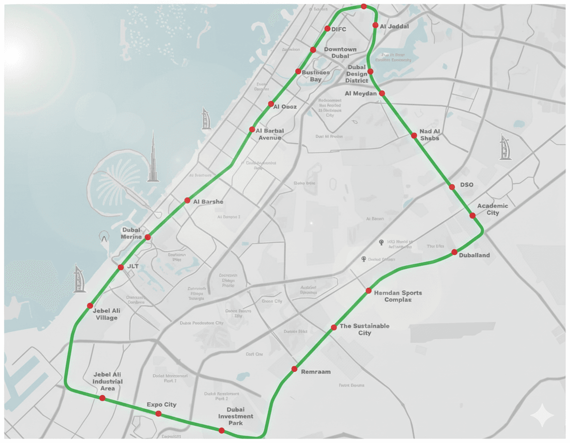 Dubai Loop: RTA Confirms First Two Locations For DIFC To Dubai Mall ...